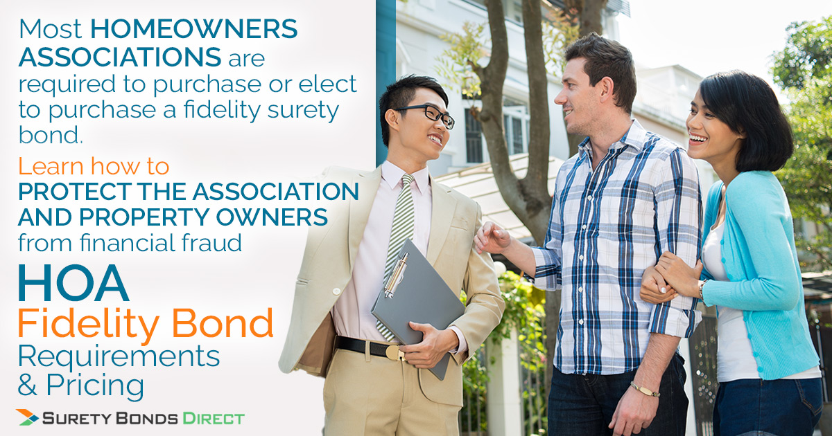 HOA Fidelity Bond Requirements And Pricing