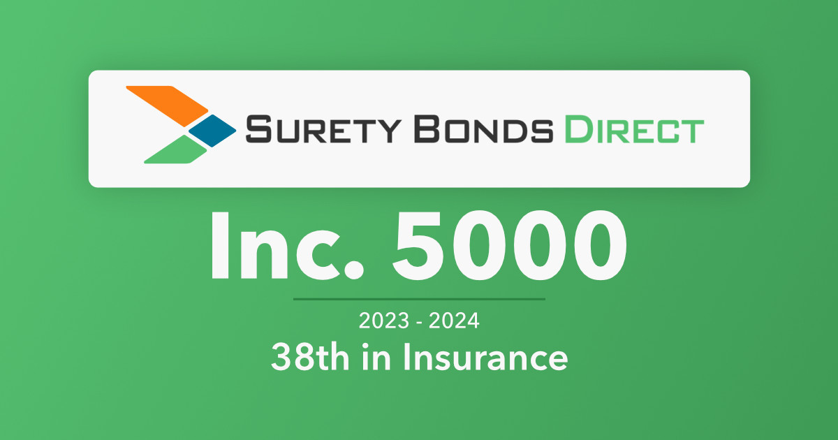 Surety Bonds Direct Makes Inc. Magazine’s Fastest Growing Companies ...