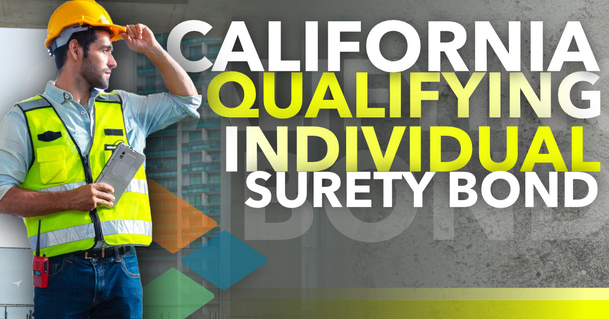 California Contractor Qualifying Individual Bond
