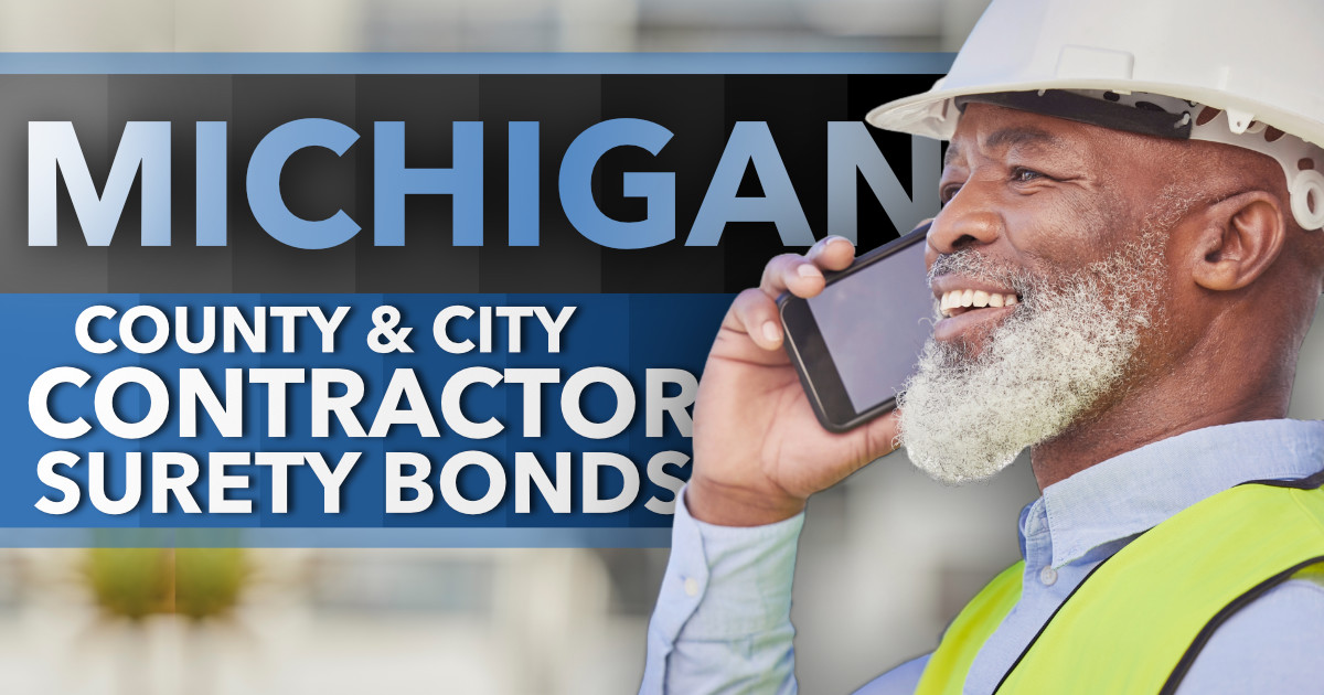 Michigan County And City Contractor Bonds