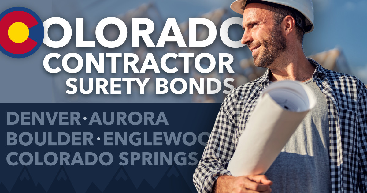 Colorado Contractor License Bonds